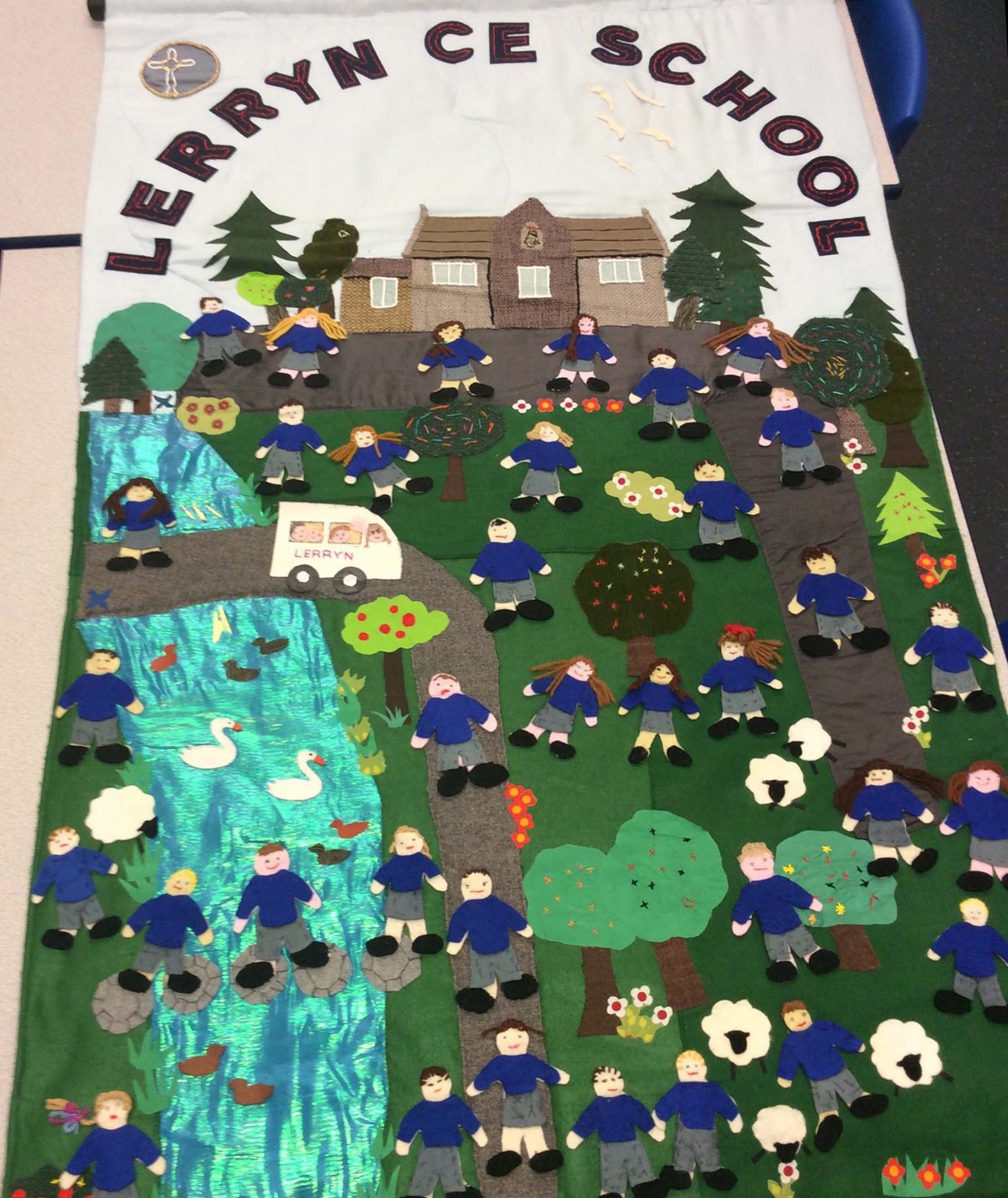 School & WI create 'beautiful and historical piece of art' - Truro ...