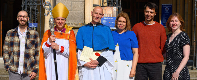 Archdeacon Clive installed - Truro Diocese : Truro Diocese