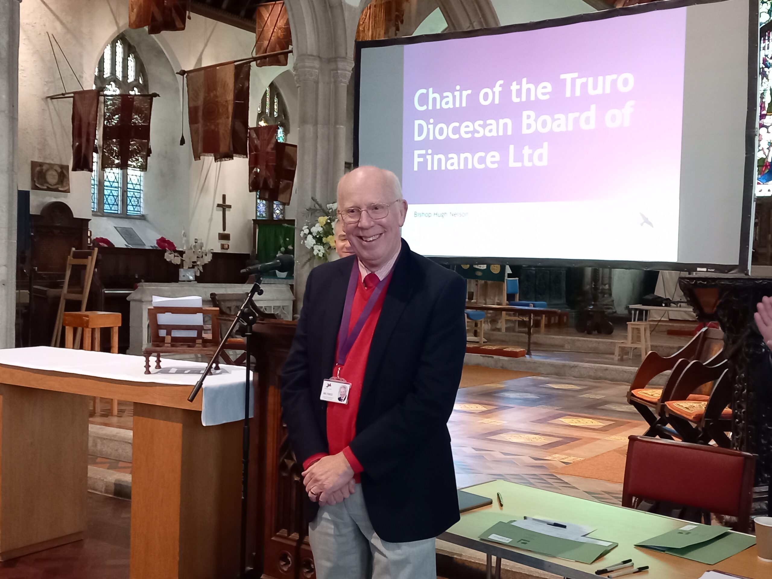 Recognising Mike's service - Truro Diocese : Truro Diocese