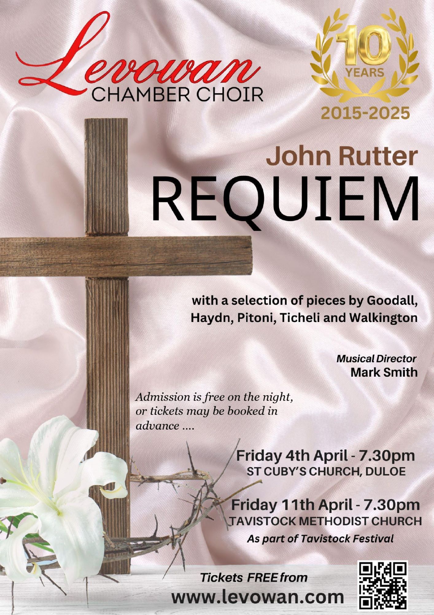 Levowan Chamber Choir - John Rutter Requiem - Truro Diocese : Truro Diocese